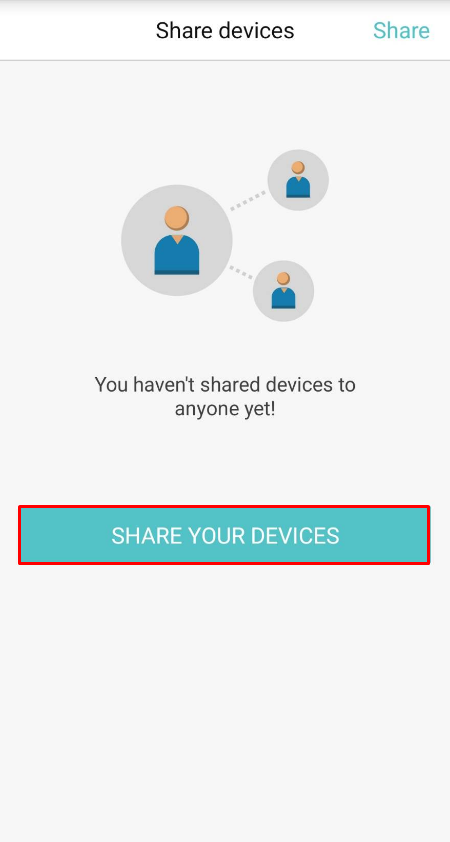 [VIVOCloud Application] How to share your device with other account ...
