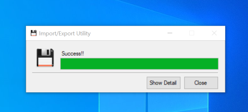 [VAST2] How to export the software configuration file using the Import ...