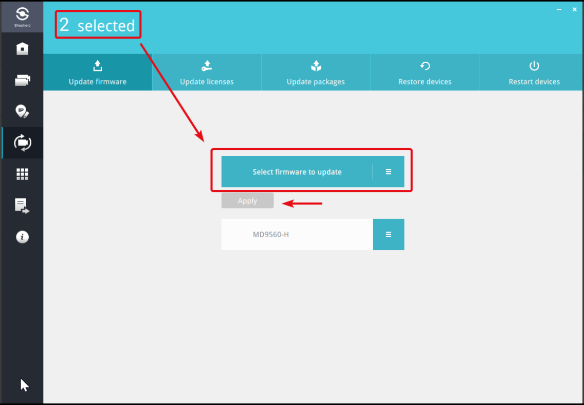 [Shepherd] How to batch upgrade camera firmware? – VIVOTEK Support Center