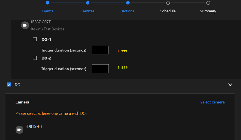 [VORTEX Camera] How do I set the camera's digital output as an alarm ...