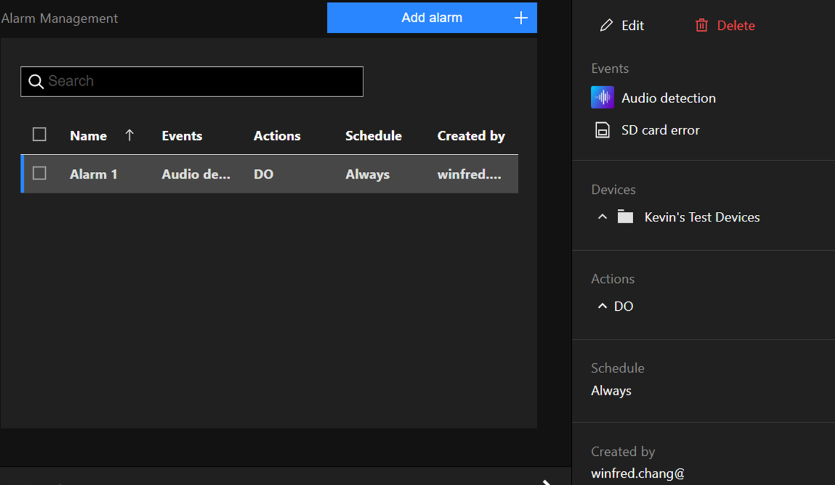 [VORTEX Camera] How do I set the camera's digital output as an alarm ...