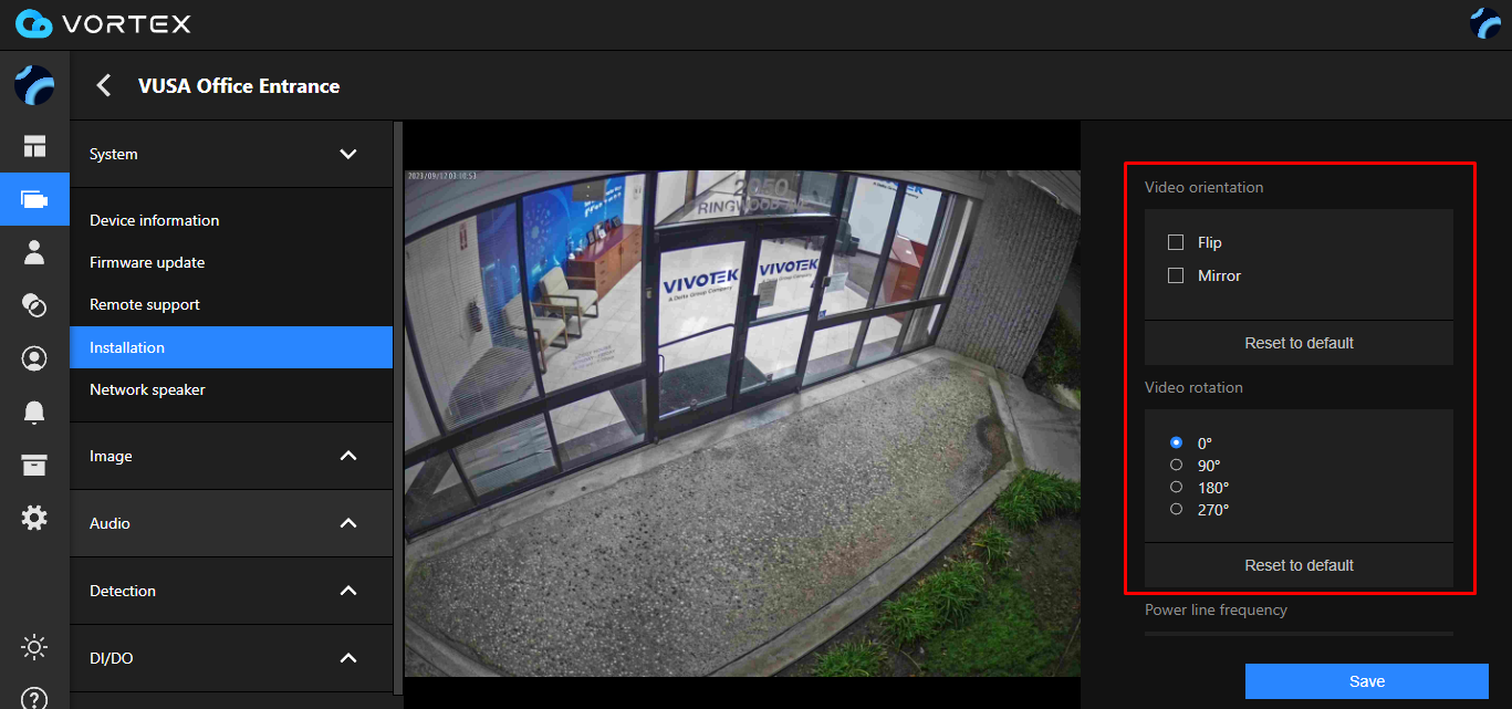 [VORTEX Portal] How to modify the video orientation and rotation of the ...