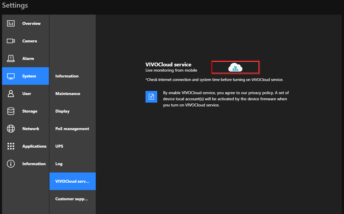 Getting Started: Adding your NVR to the VIVOCloud application using the ...