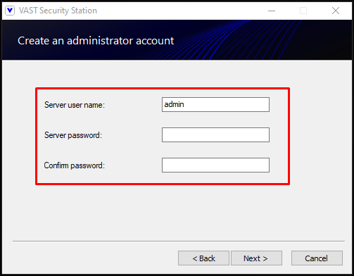 [vss] What Is The Vast Security Station Default Username And Password