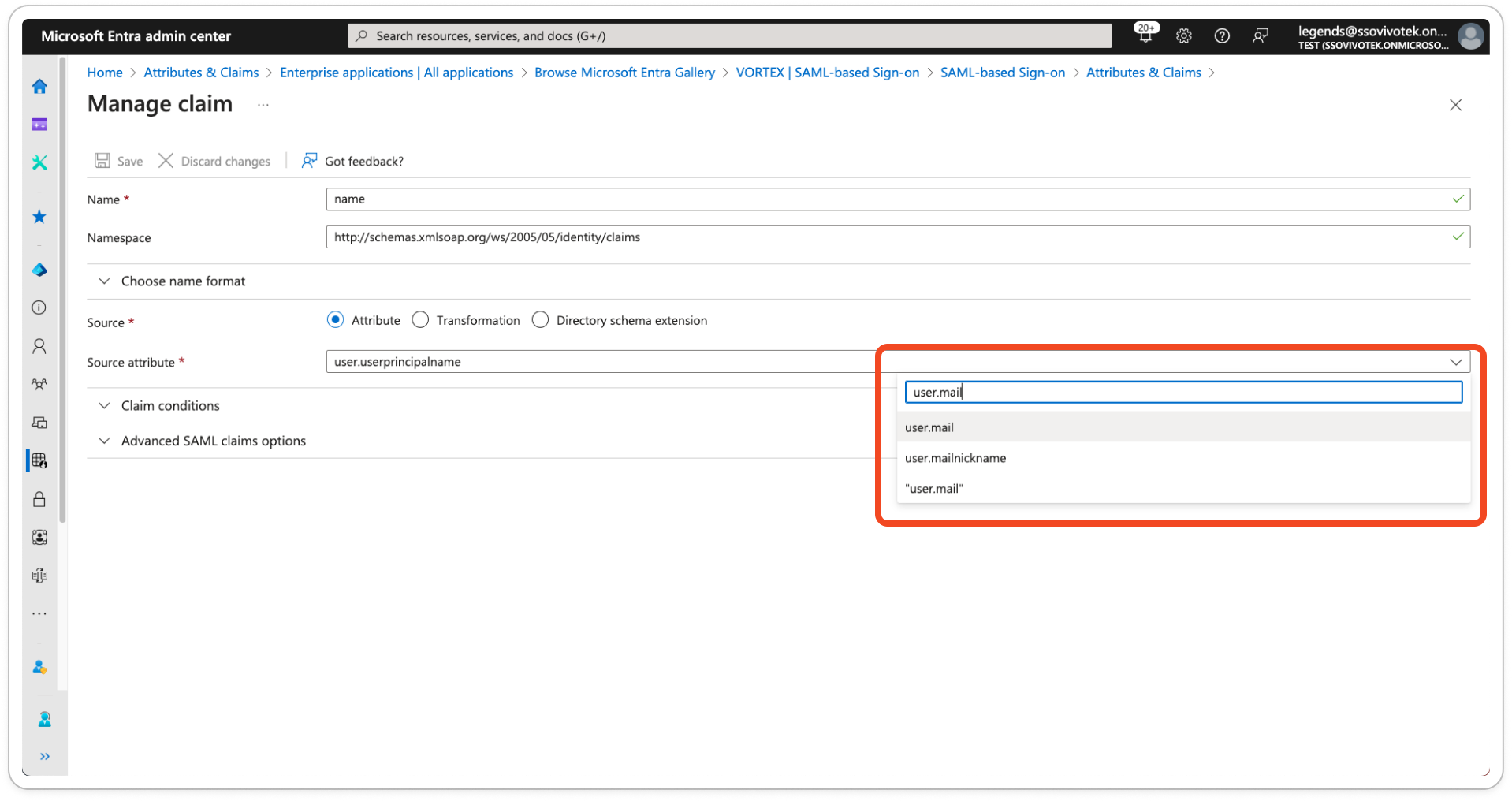[VORTEX] How to Configure SSO with Microsoft Entra ID (formerly Azure ...