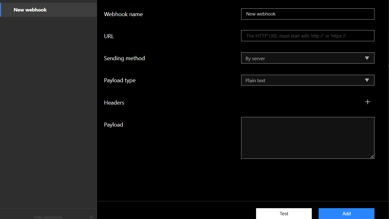 [VORTEX Portal] How to configure webhook in alarm management? – VIVOTEK ...