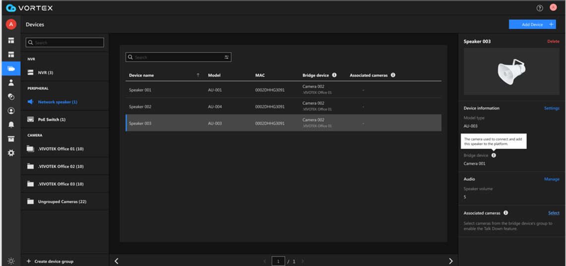 [VORTEX Portal] How to configure a Network Speaker and Set Up Auto-Play ...