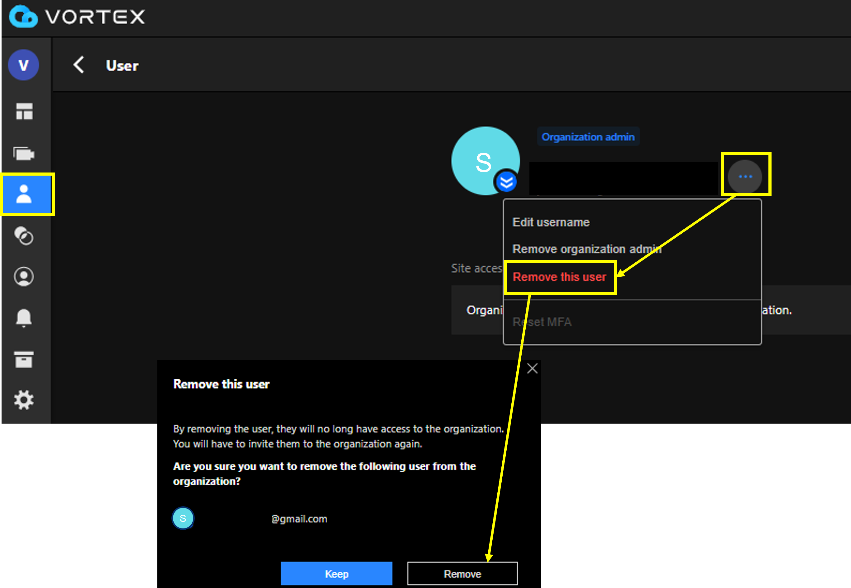 [VORTEX] Getting Started: How to Transfer VORTEX Organization Ownership – VIVOTEK Support Center