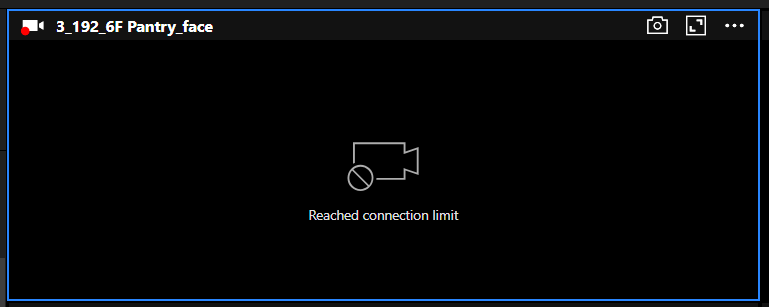 [VORTEX] Why do I see a "Reached connection limit" message when ...