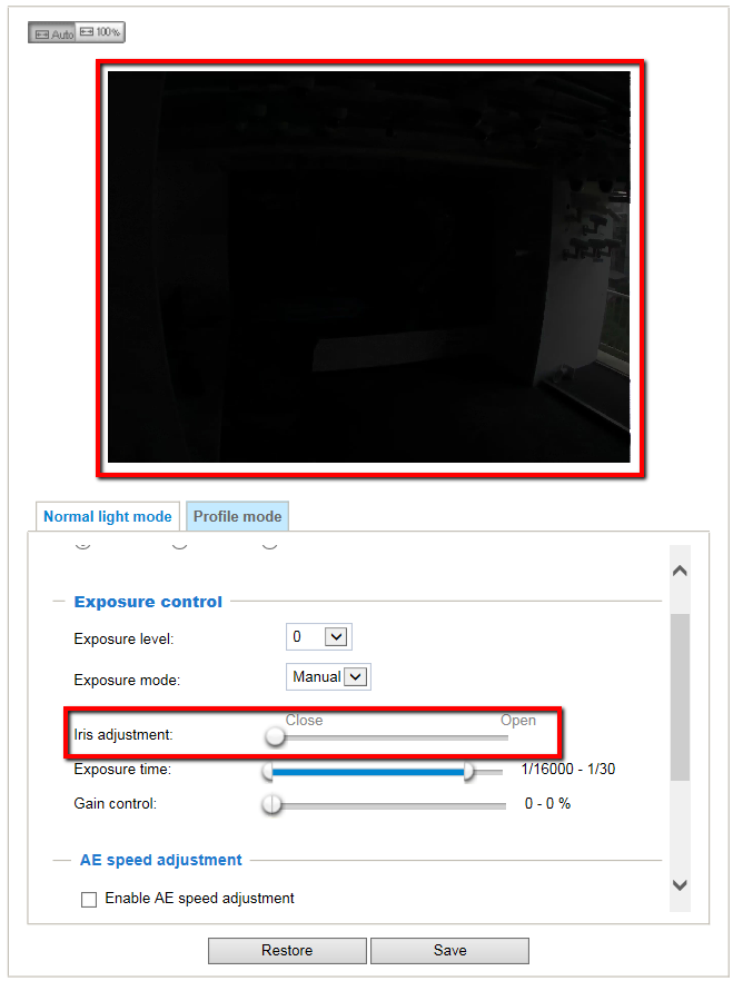 [All cameras] How to check if the camera iris is working – VIVOTEK ...
